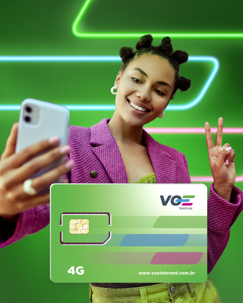 Voe Internet telefonia móvel exclusivo para clientes. – Voe Internet